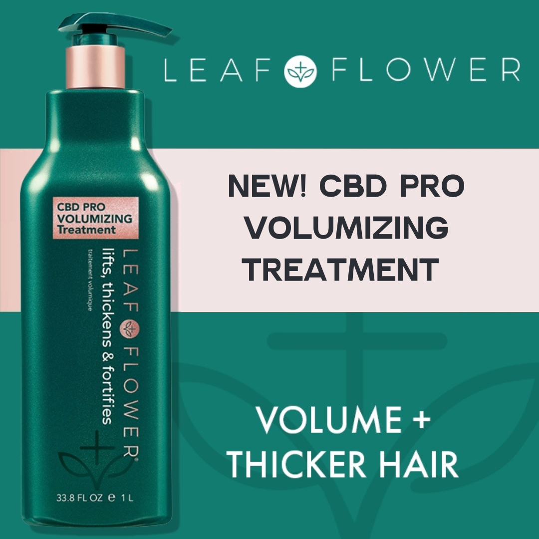 The NEW CBD PRO Volumizing Treatment from Leaf and Flower – BEAUTiBAG PRO