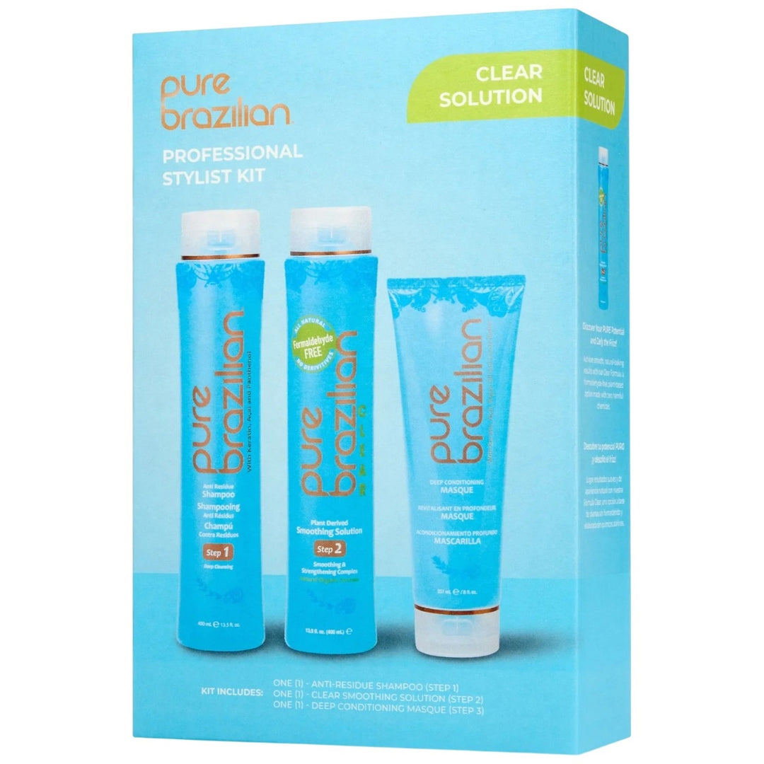 pure brazilian Stylist Kit - CLEAR – BEAUTiBAG PRO